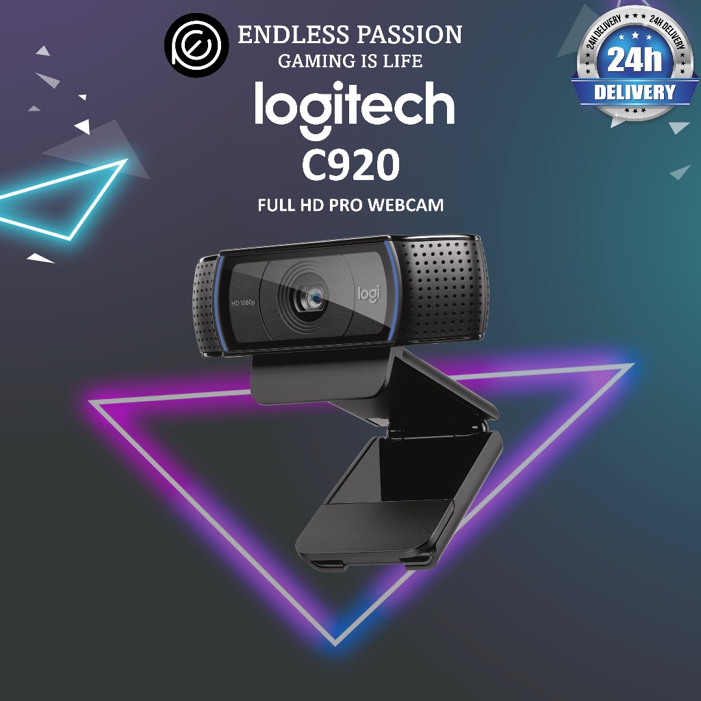 Logitech C920 Full HD Pro Webcam | Shopee Malaysia