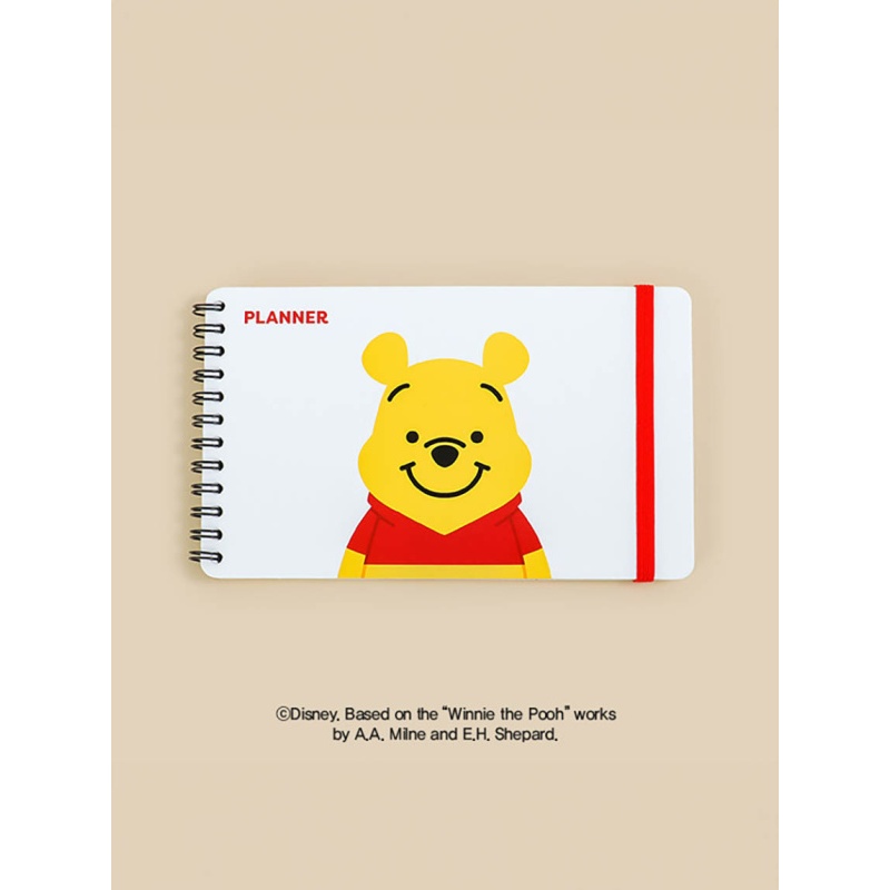 Korea Daiso Disney Winnie the Pooh Notebook Notepad POOH Memopad ...