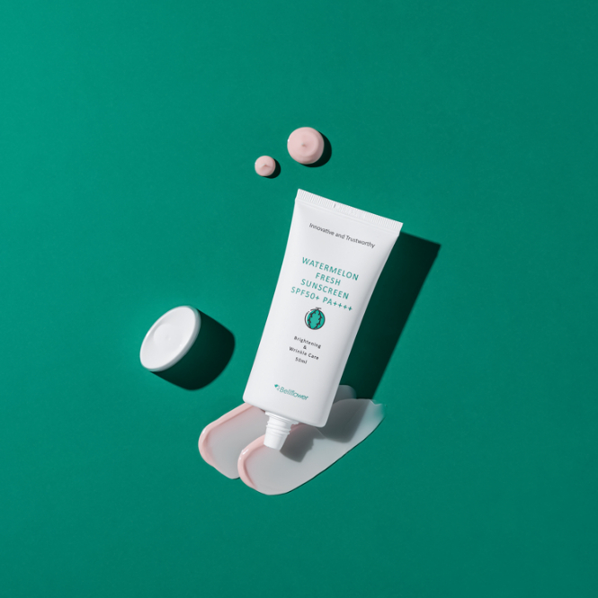 [Bellflower Official] Watermelon Fresh Sunscreen SPF50+/PA++++ 50ml ...