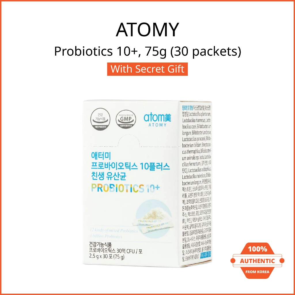 [Atomy] Probiotics 10+, 75g (30 packets), Digestive Health ...