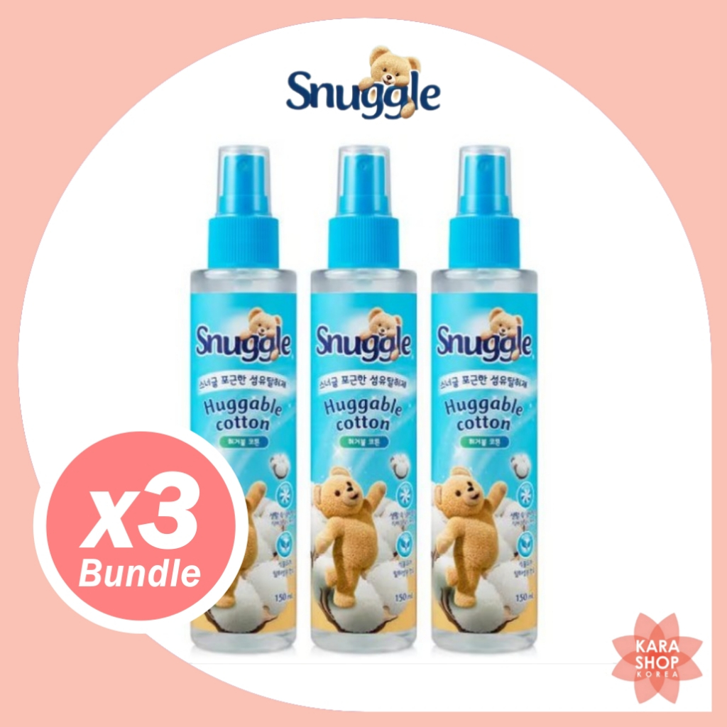 [Bundle of 3] Snuggle Fabric Refresher Spray 150ml(3 scents) | Shopee ...