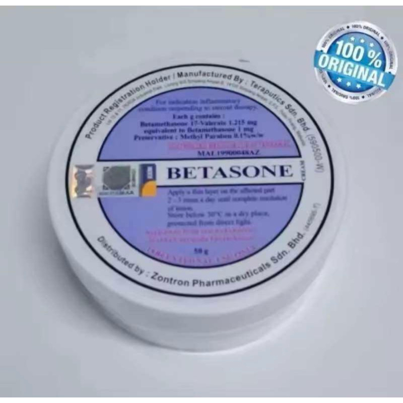 BETASON KRIM 50G KRIM GATAL EKZEMA ALAHAN RUAM | Shopee Malaysia