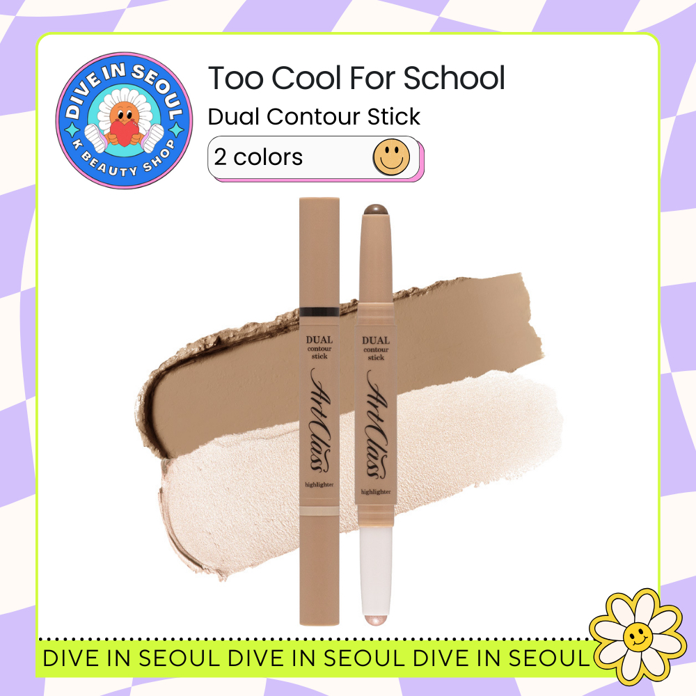 [TOO COOL FOR SCHOOL] Dual Contour Stick – 2 colors | Shopee Malaysia