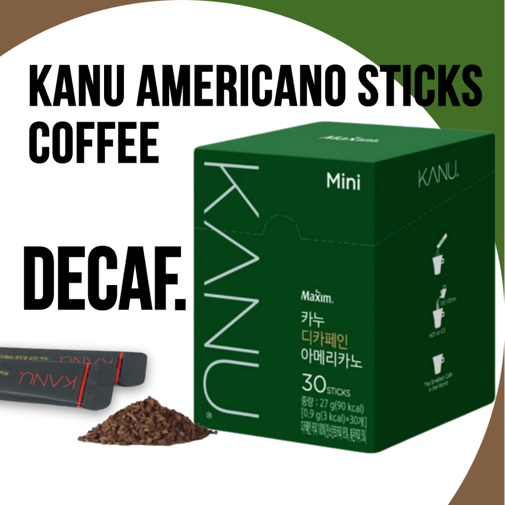Kanu Coffee Americano Mini Decaffenated 10T 30T | Shopee Malaysia