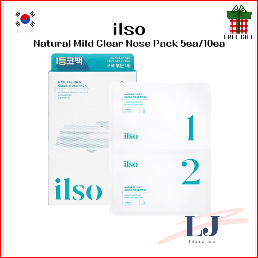 ilso Natural Mild Clear Nose Pack 5ea/10ea | Shopee Malaysia