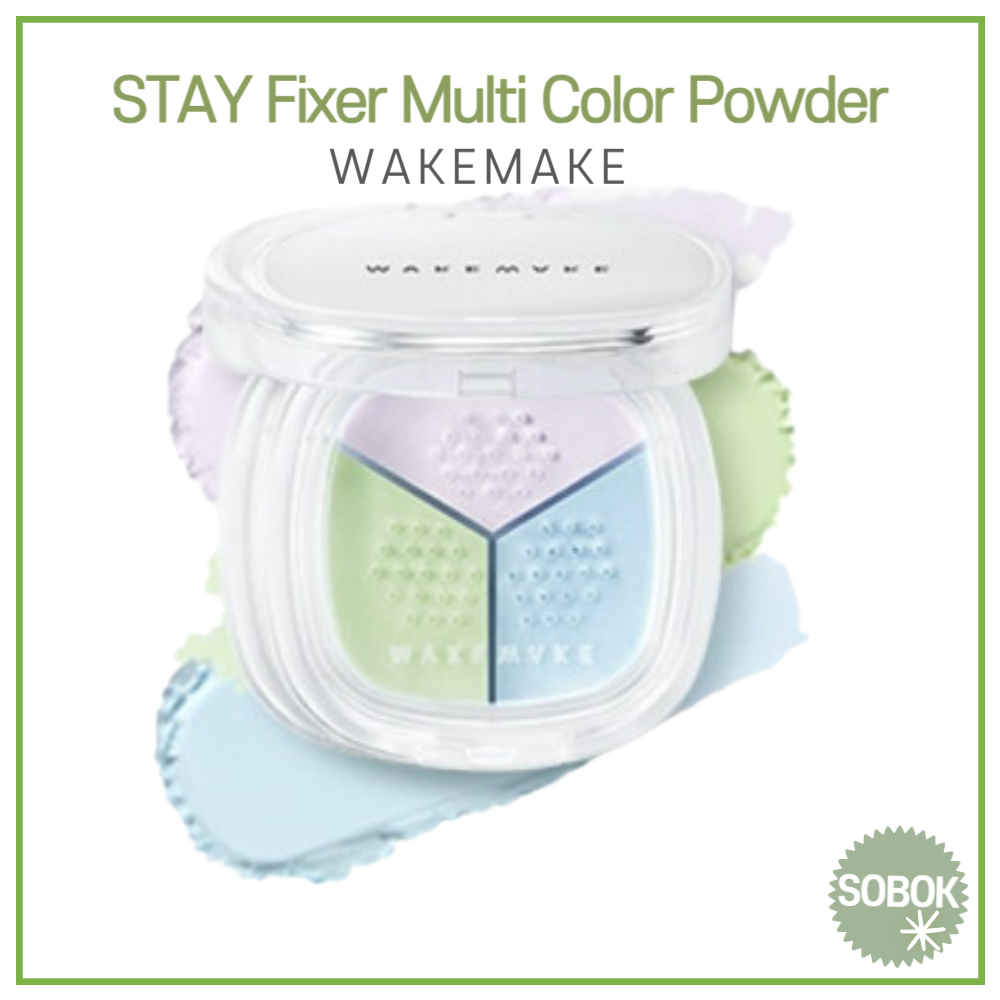 [WAKEMAKE] STAY Fixer Multi Color Powder 4 colors 4g | Shopee Malaysia