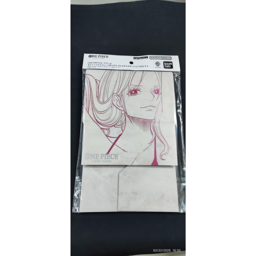 One Piece Card Game Official storage box Premium Edition vol. 2 NAMI ...