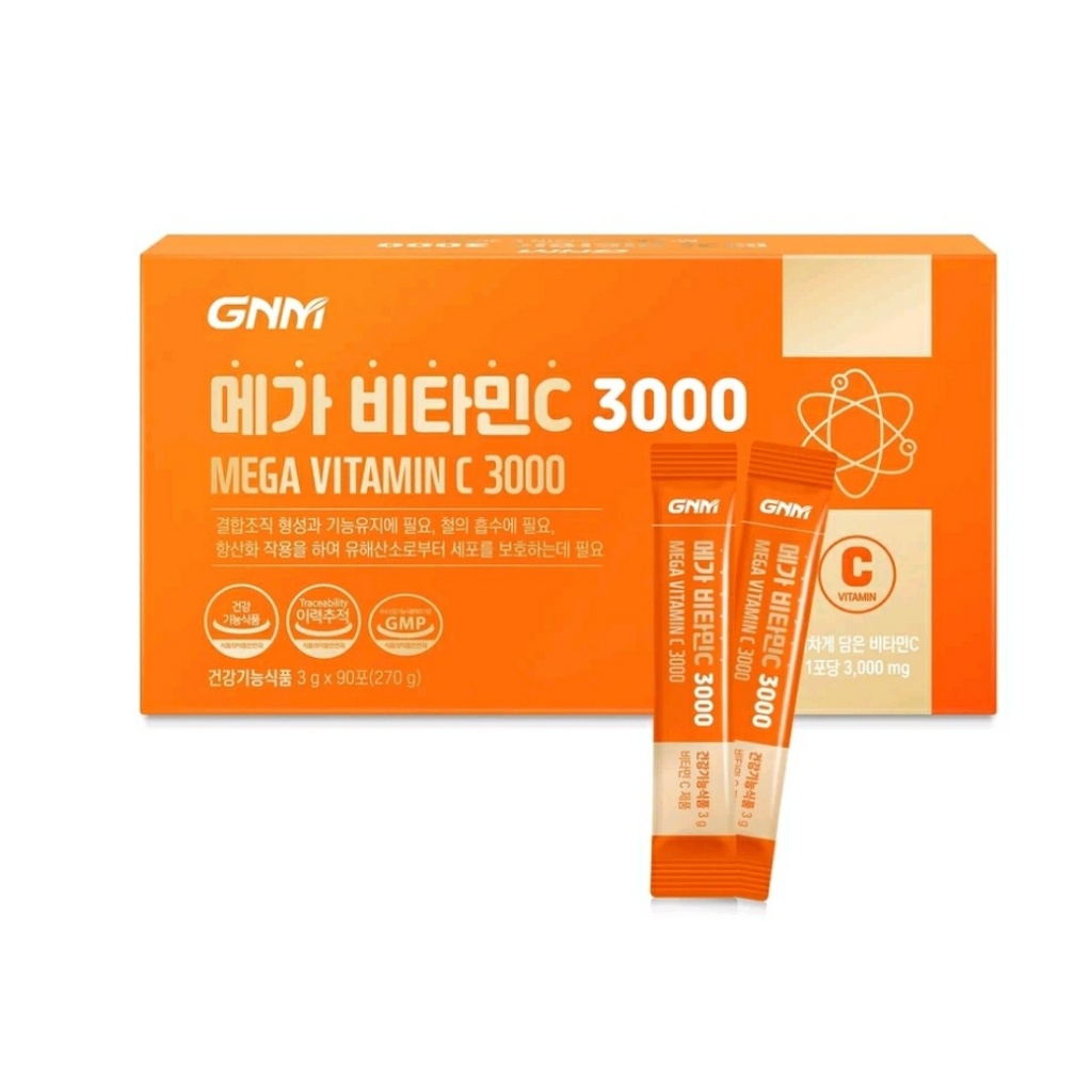 MEGA VITAMIN C 3000(3g*90포) | Shopee Malaysia