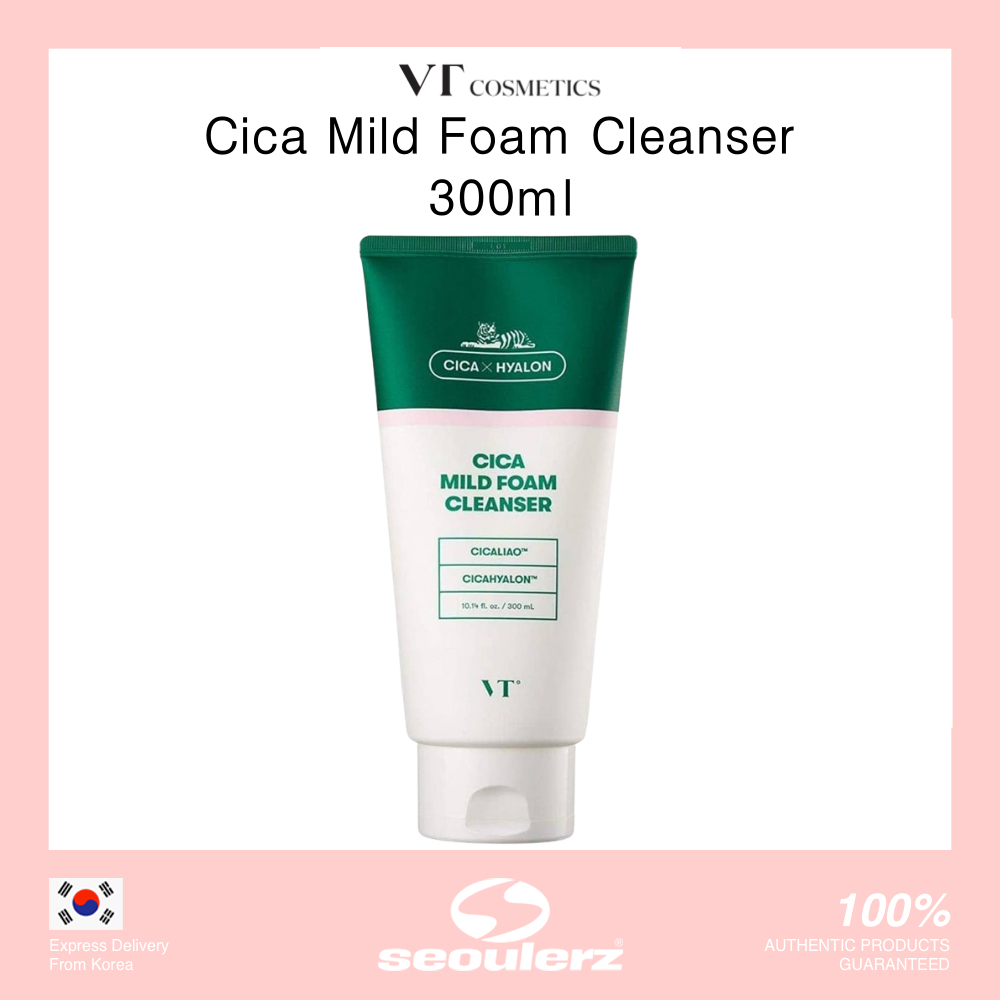 [VT] Cica Mild Foam Cleanser 300ml | Shopee Malaysia