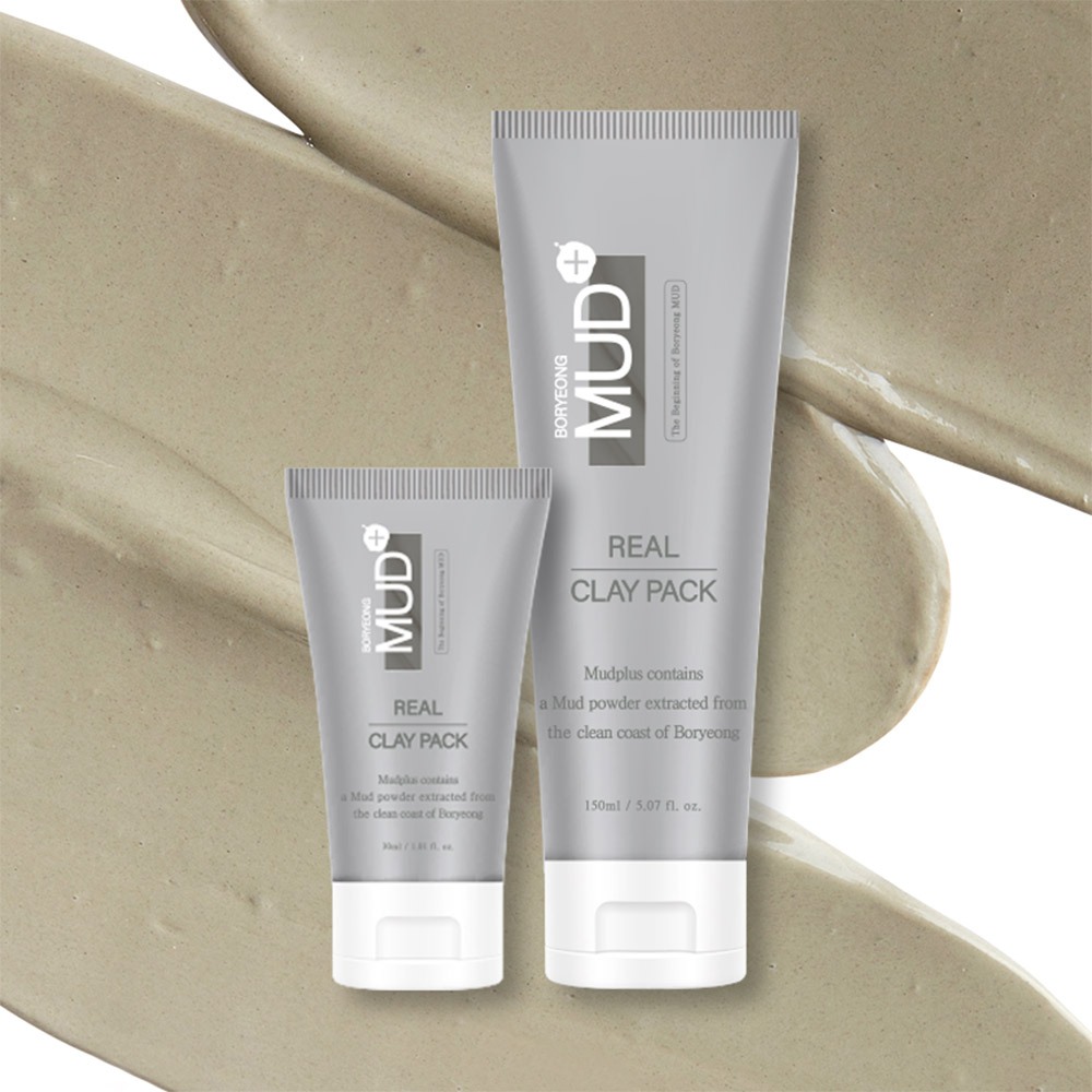 Real Clay Pack Set 150 ml + 30 ml Boryeong Mud | Shopee Malaysia
