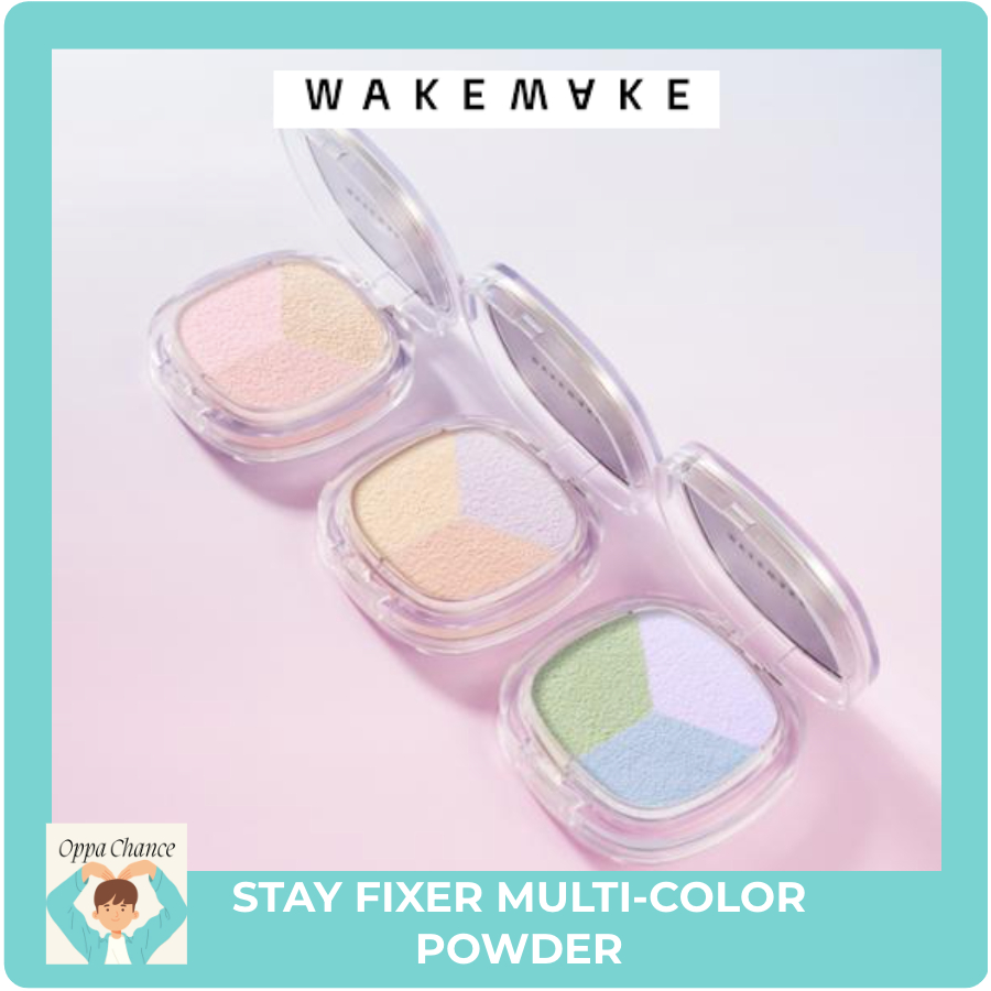 [Wakemake] Stay Fixer Multi-Color Powder (3 kinds) | Shopee Malaysia
