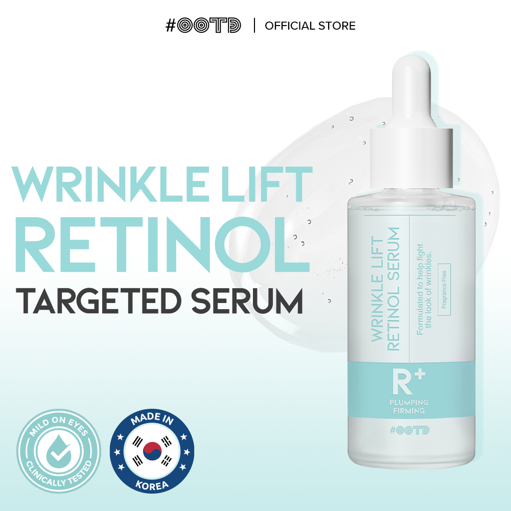 [OOTD Beauty Official] Wrinkle Lift Retinol Serum 50ml : Anti Aging Serum for Elasticity ...