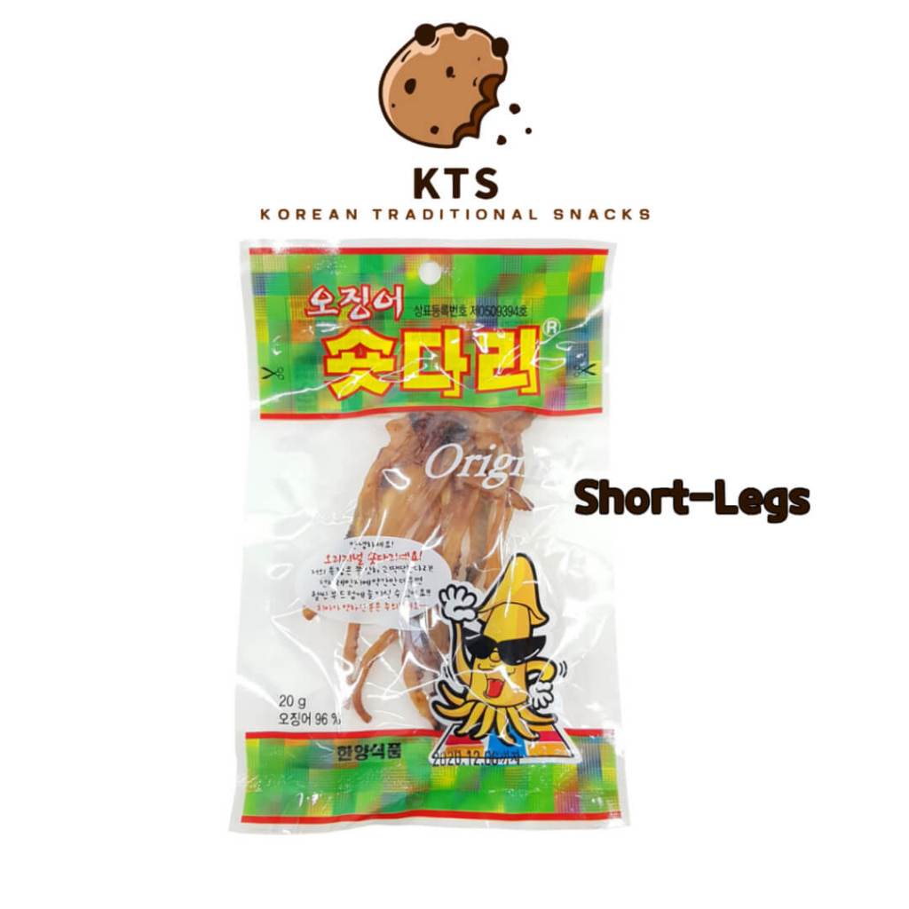 [KTS] Korean Traditional Snack Short legs, Seasoned dried squid Snack ...