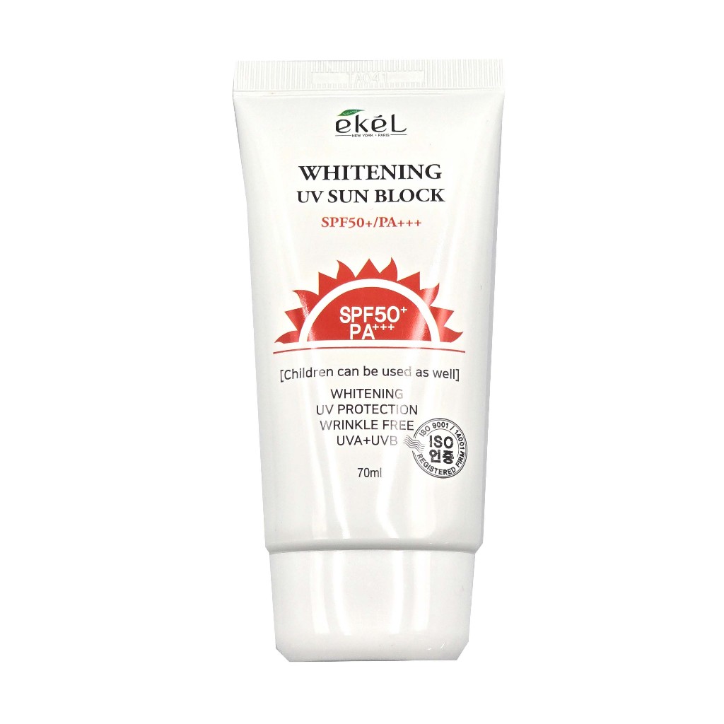 [EKEL] Whitening UV Sin Block SPF50+ PA+++ 70ml | Shopee Malaysia