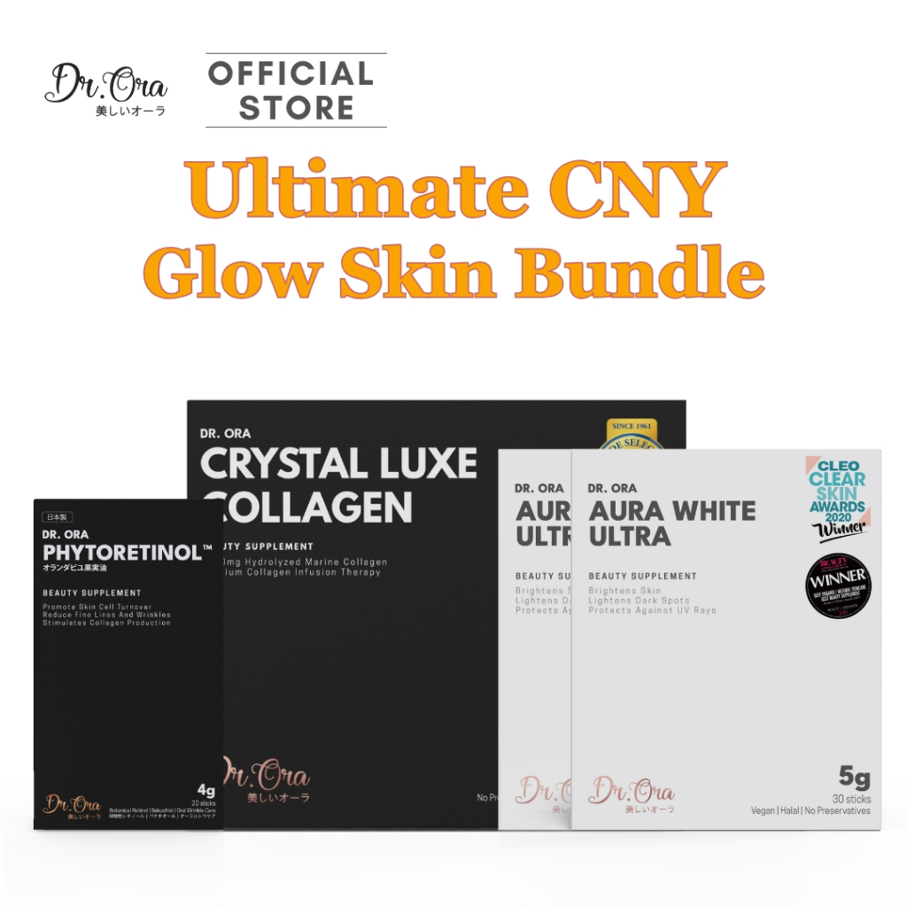 Livestream Exclusive | Dr Ora. | Ultimate CNY Glow Skin Bundle | 2 Aura ...