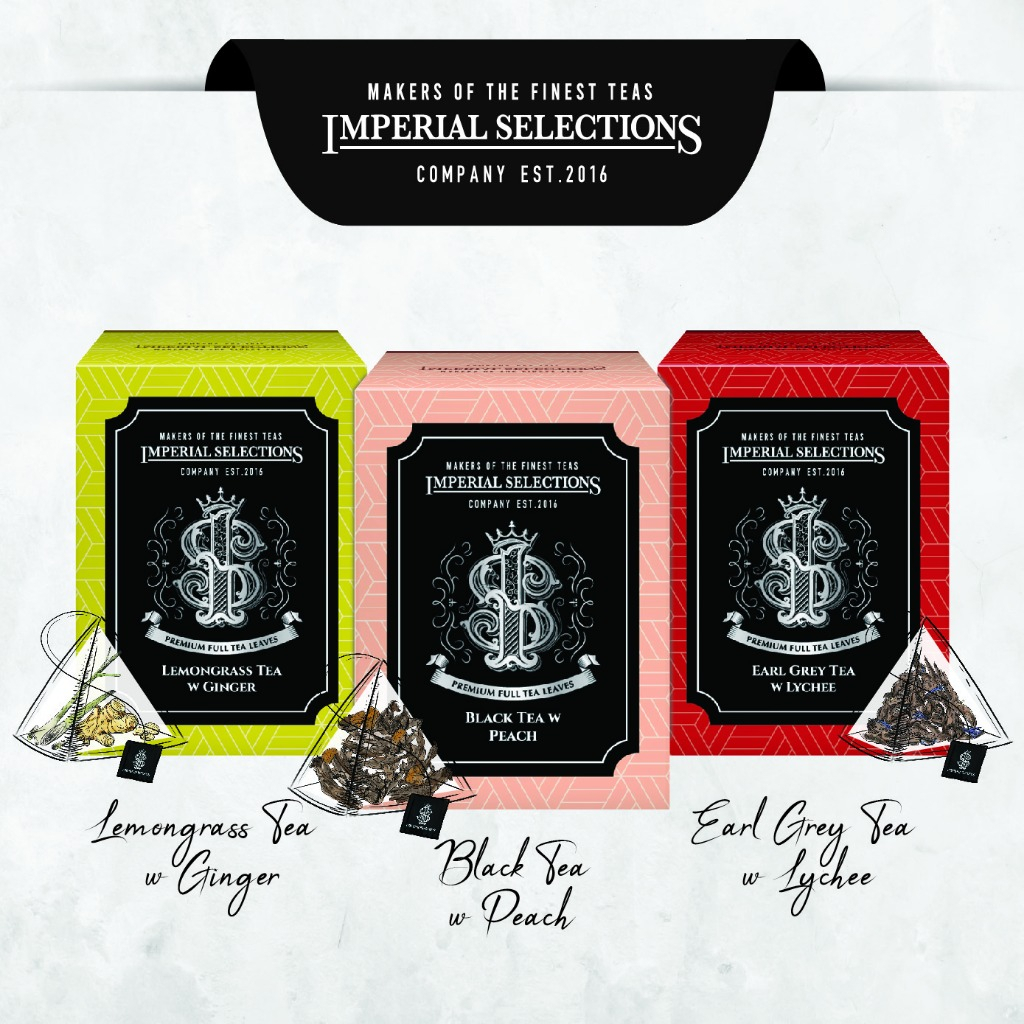 HALAL Earl Grey, Lemongrass, Ginger, Lychee, Peach, Black Tea - 15 tea ...