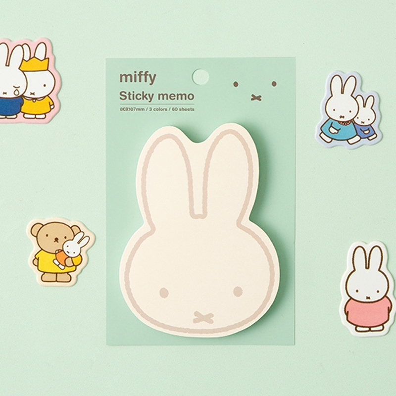 [Restocked] Miffy Sticky Memo Notes Pad Book Korean Stationery | Shopee ...