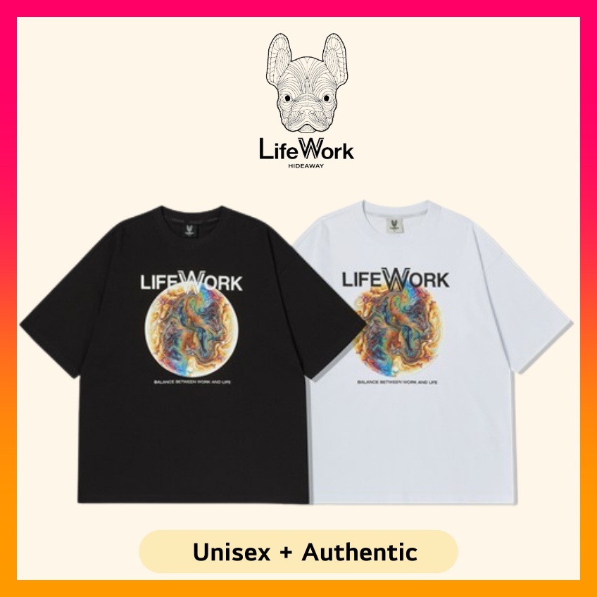 LIFEWORK Planet Logo T Shirt (2024New) | Shopee Malaysia