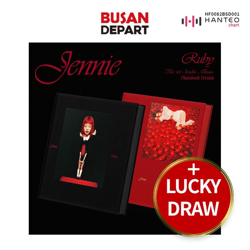 [Lucky Draw]JENNIE (BLACKPINK) The 1st Studio Album [Ruby] (Photobook ...