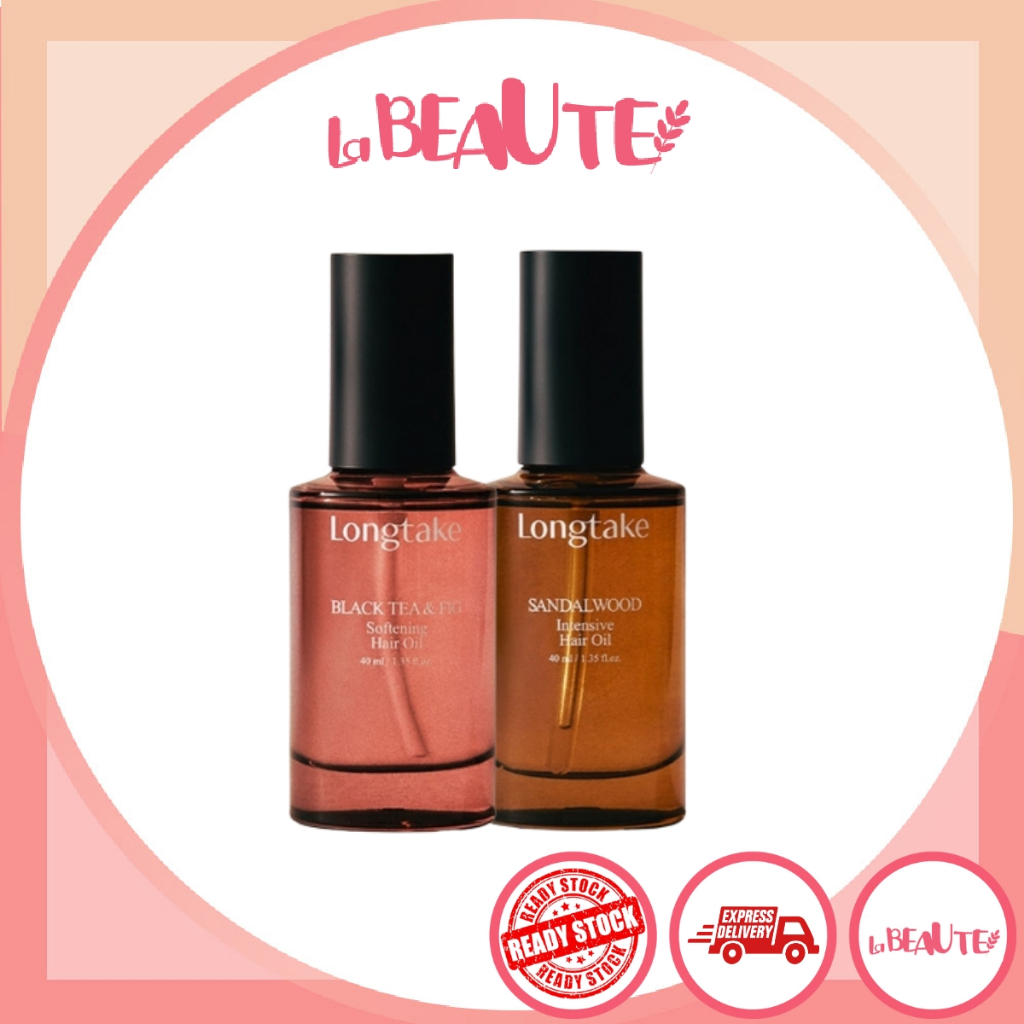 Longtake Hair Oil 40 ml (Sandalwood/ BlackTea & Fig ) | Shopee Malaysia