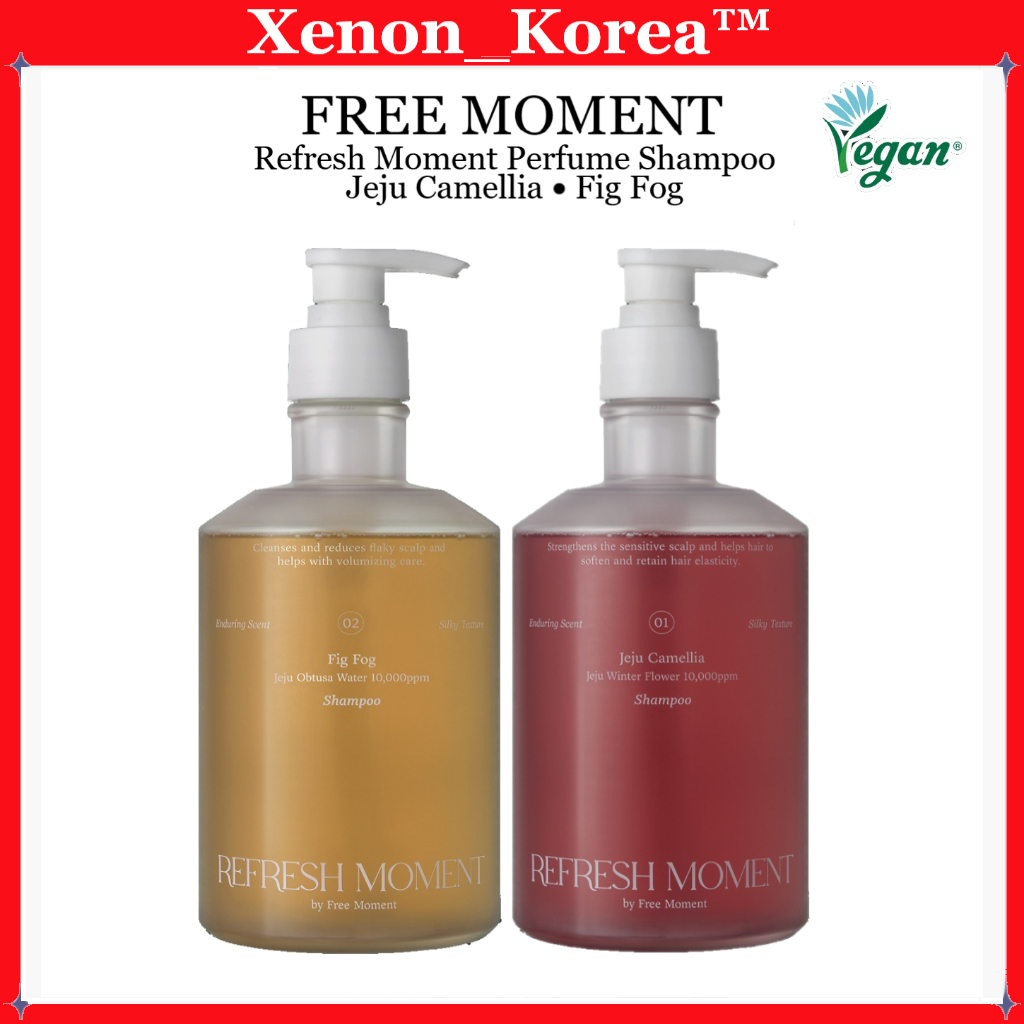 FREE MOMENT Refresh Moment Perfume Shampoo 500ml (Jeju Camellia/Fig Fog) | Shopee Malaysia