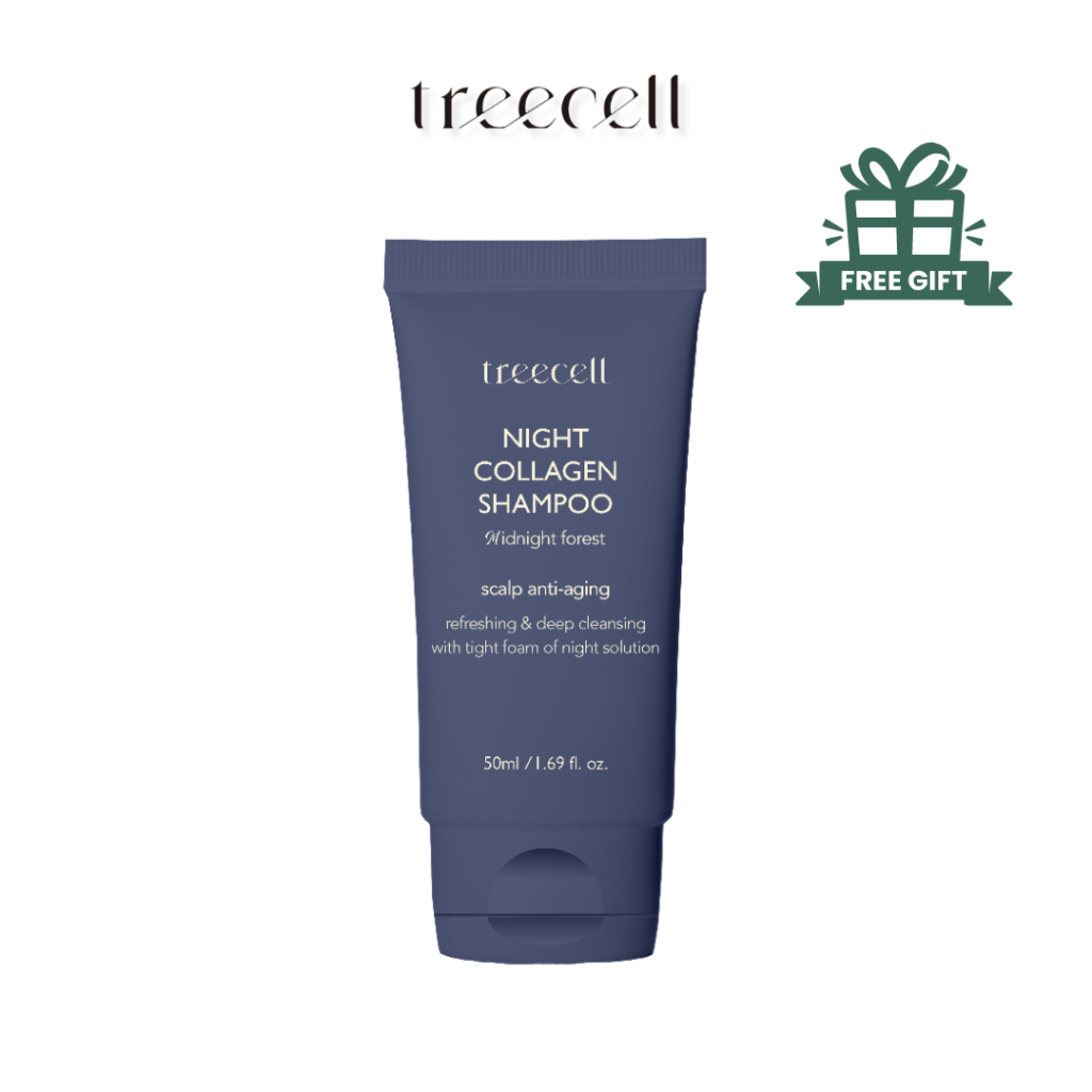 treecell Night Collagen Shampoo Midnight Forest_50ml (GIFT WITH ...