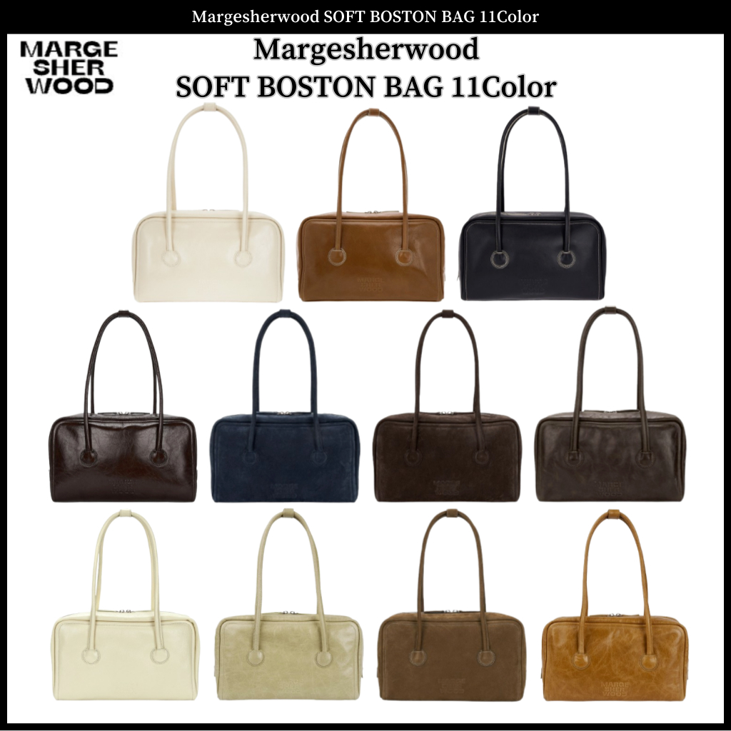 MARGESHERWOOD SOFT BOSTON BAG 11Color | Shopee Malaysia