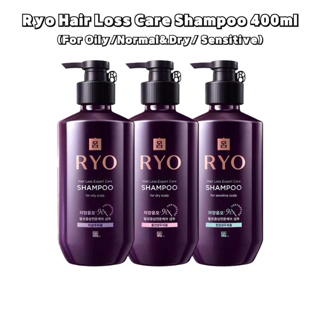 Ryo Hair Loss Care Shampoo 400ml | Shopee Malaysia