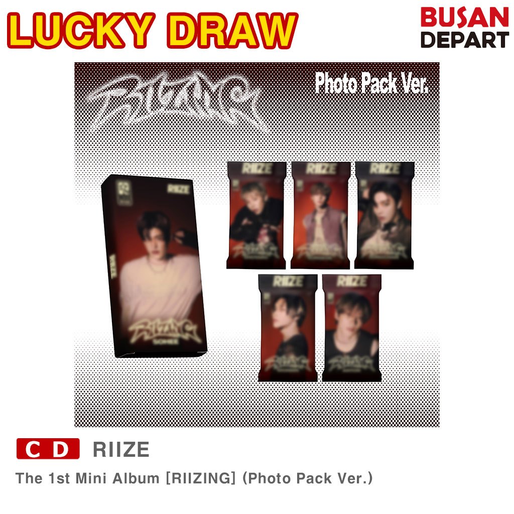 [Lucky Draw]RIIZE The 1st Mini Album [RIIZING] (Photo Pack Ver ...