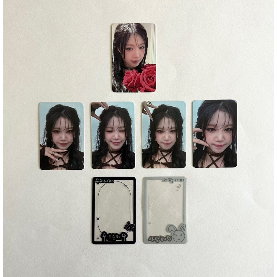Soojin 2nd EP Album RIZZ Soundwave MD Tincase Official Photocard | Shopee Malaysia
