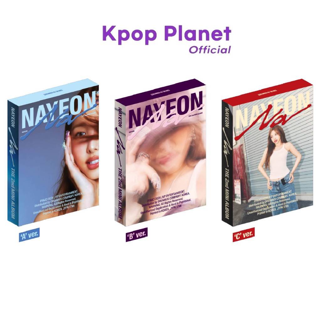 TWICE NAYEON - 2nd Mini Album [ NA ] | Shopee Malaysia