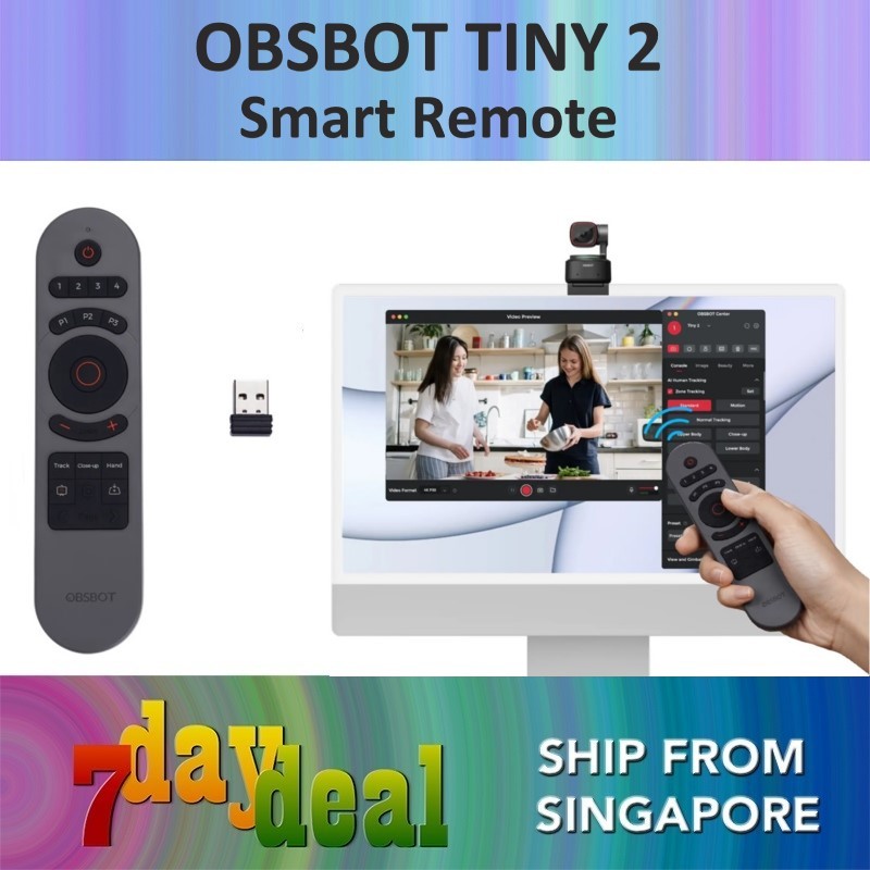 OBSBOT TINY 2 Smart Remote Controller | Shopee Malaysia