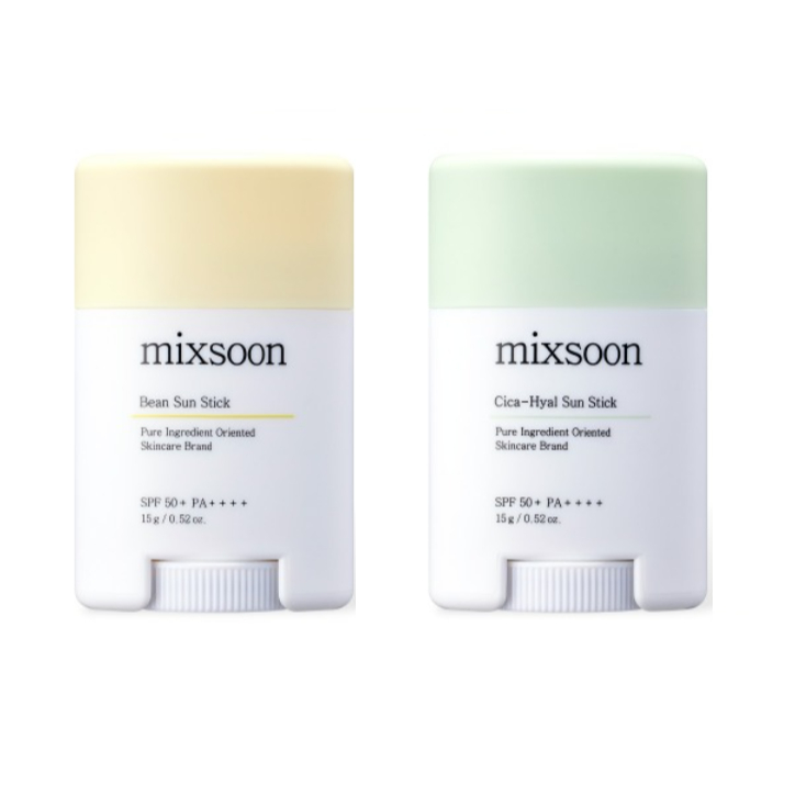 Mixsoon Sun Stick 2 Types 15g SPF50+ PA++++ (Cica-Hyal, Bean) | Shopee Malaysia