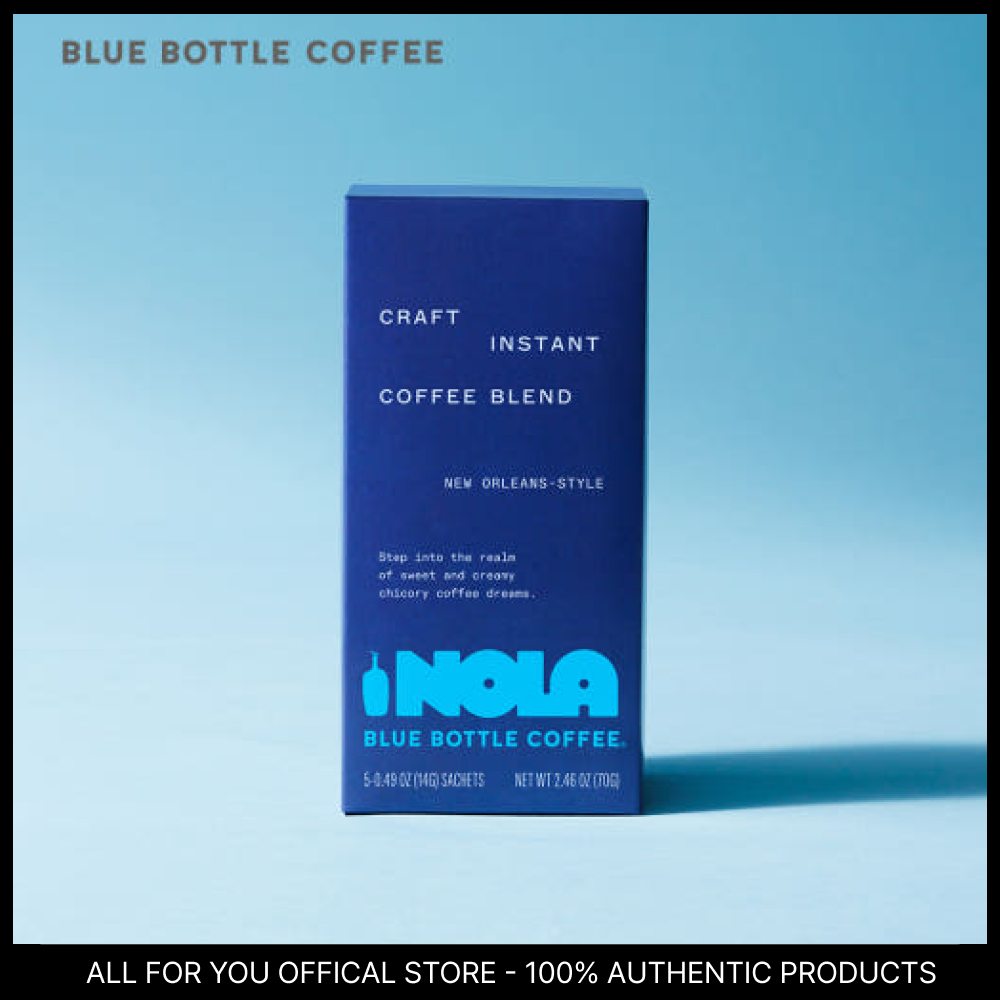 [Blue Bottle] Craft Instant Coffee Blend NOLA 70g, (14g*5p) | Shopee ...