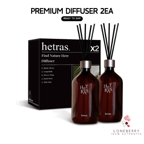 hetras Premium Diffuser Duo Set 10 Types (500ml 2ea) | Shopee Malaysia