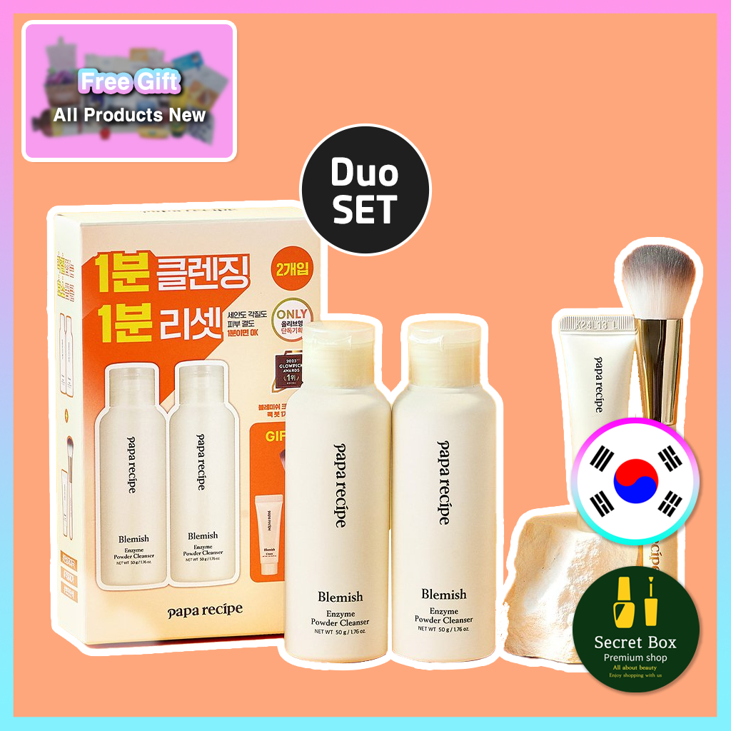[PAPA RECIPE] Blemish Enzyme Powder Cleanser Double Set | Shopee Malaysia