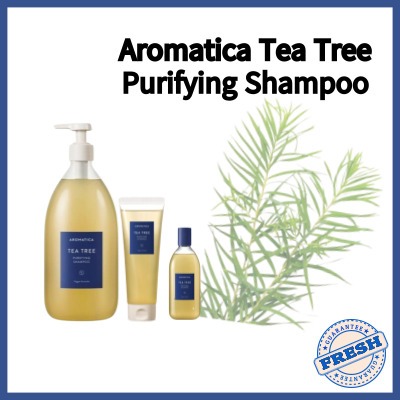 [Aromatica] Aromatica Tea Tree Purifying Shampoo / 180ml, 400ml, 1000ml / from Korea, Seoul ...