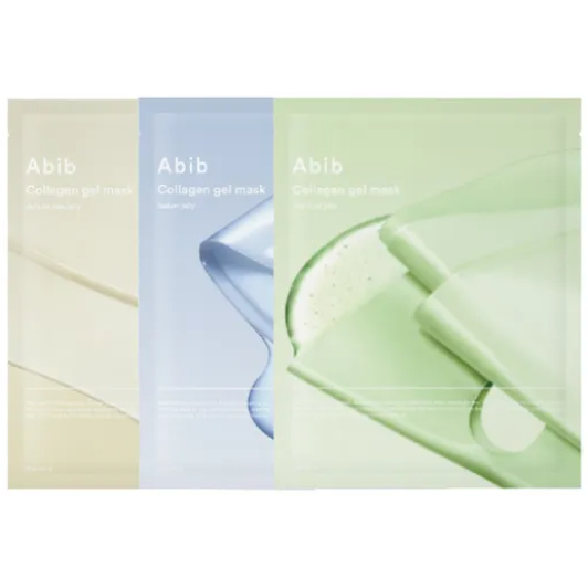 Abib Collagen Gel Mask 3 Types (Jericho Rose, Sedum, Heartleaf) 5,10ea | Shopee Malaysia