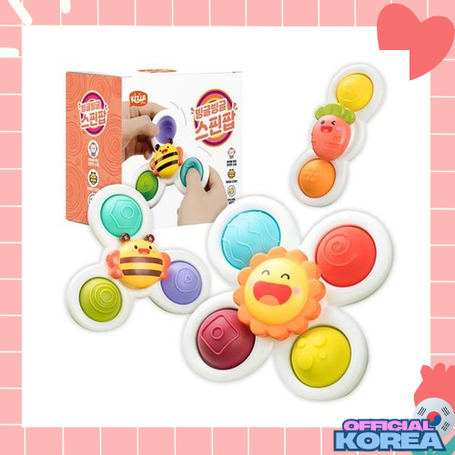 Spinning Pop Rattle Toy Set (3 Types) | Shopee Malaysia