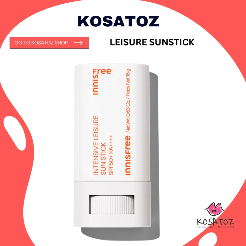 Innisfree Intensive Leisure Sun Stick SPF50+ PA++++ 18 g | Shopee Malaysia