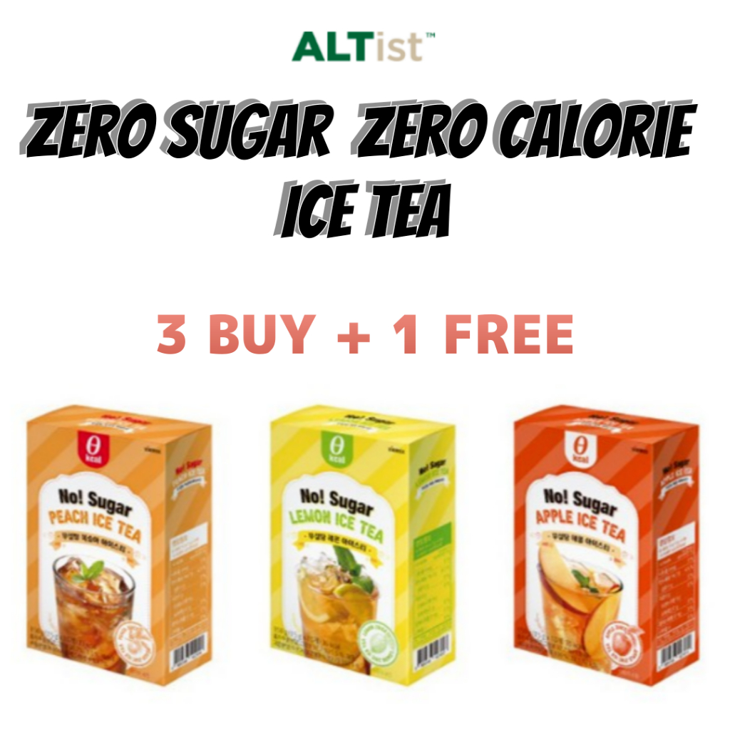 [ALTist] Zero Sugar Zero Calorie Ice Tea 15 G / 5T /10T | 3 flavors ...