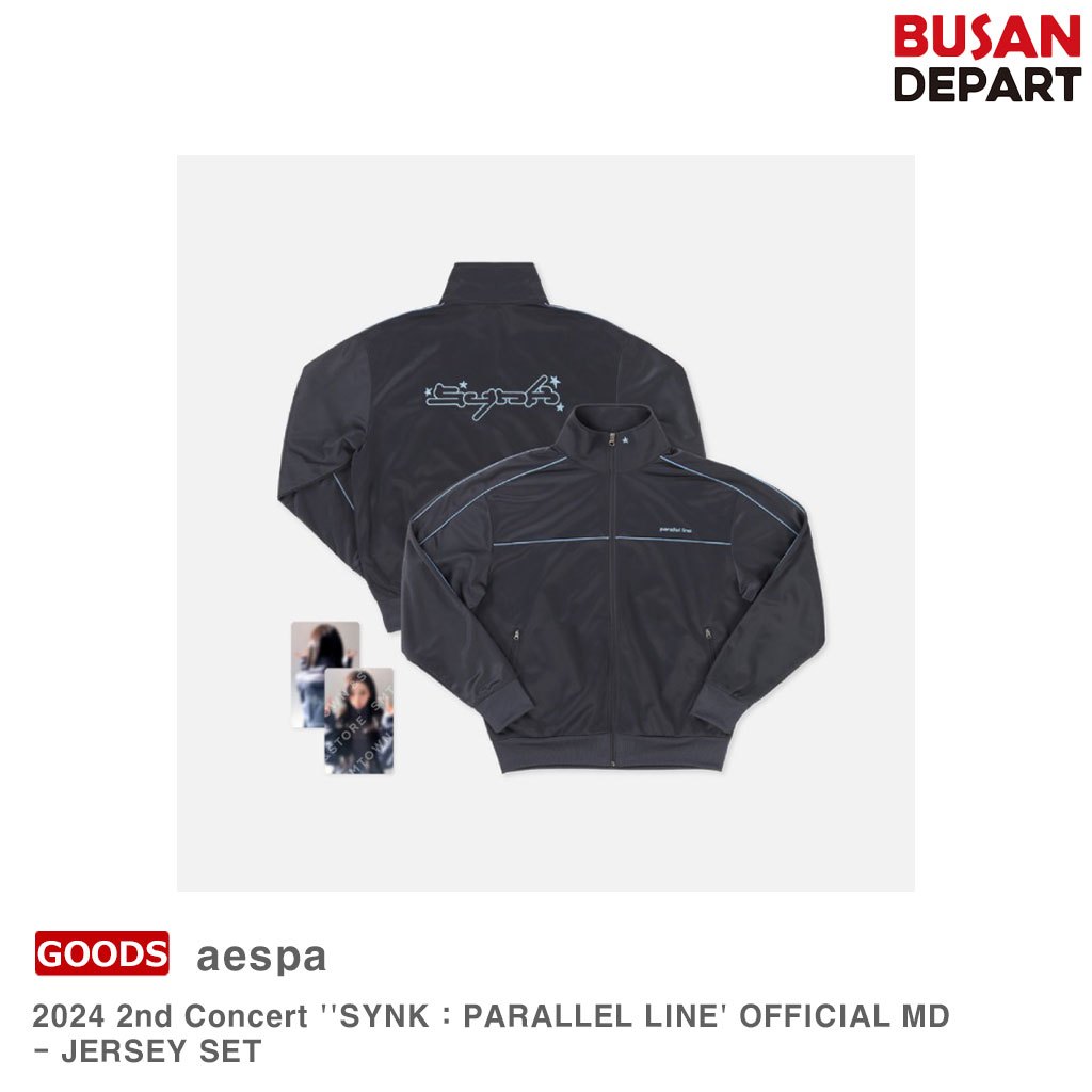 [JERSEY SET] 2024 aespa 2nd Concert ''SYNK : PARALLEL LINE' OFFICIAL MD ...