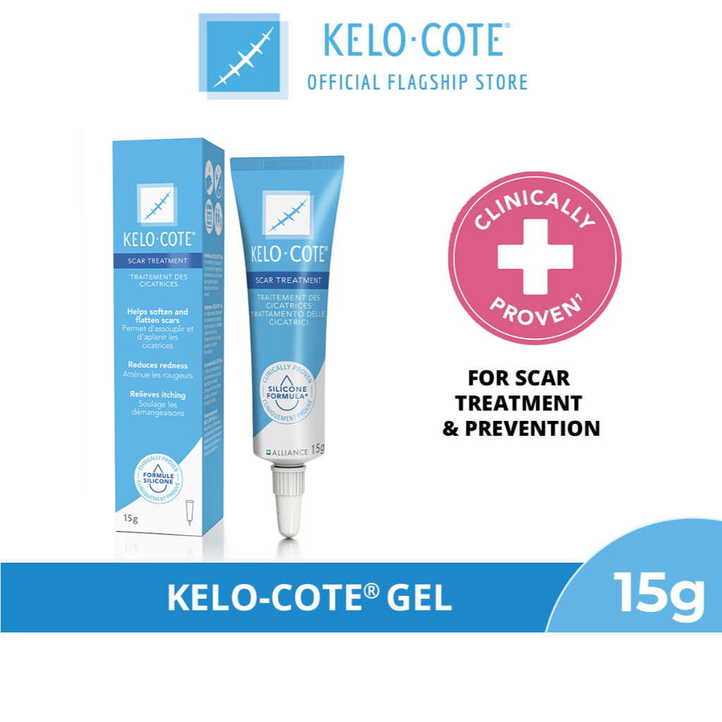 KELO-COTE Advanced Formula Silicone Scar Gel 15g | Scar Treatment for ...