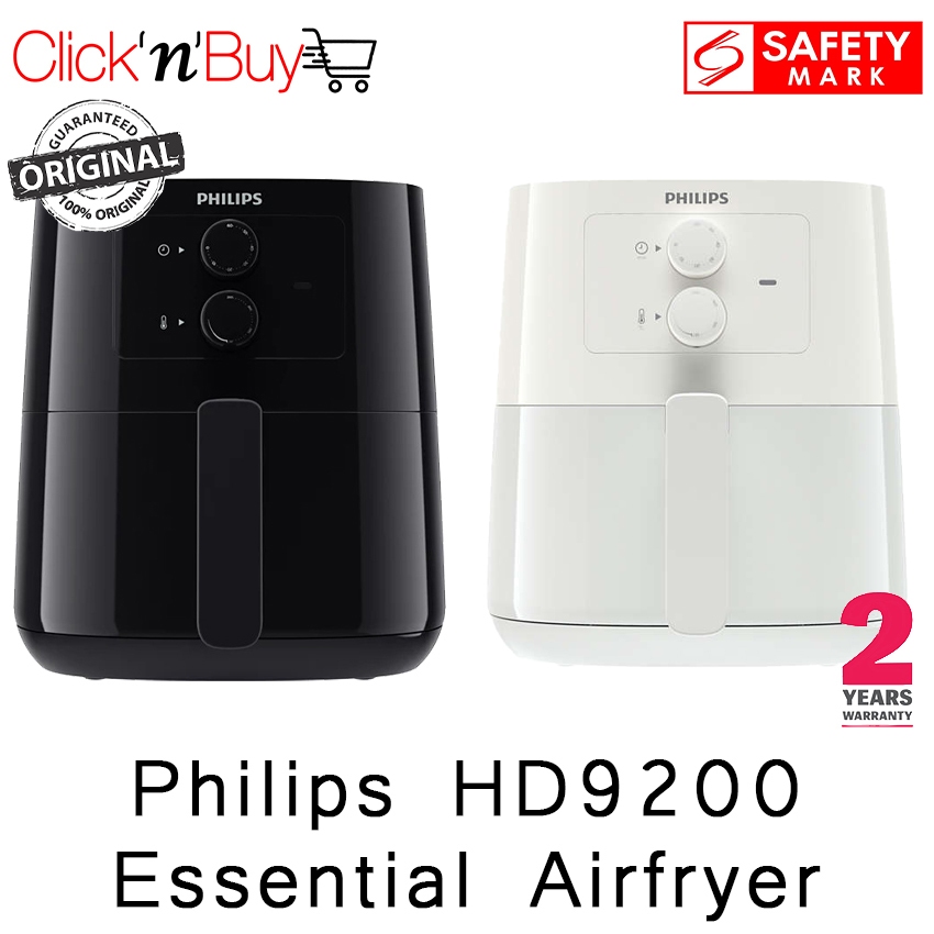 Philips HD9200 Airfryer. Fry with up to 90% Less Fat. Fry, Bake, Grill ...