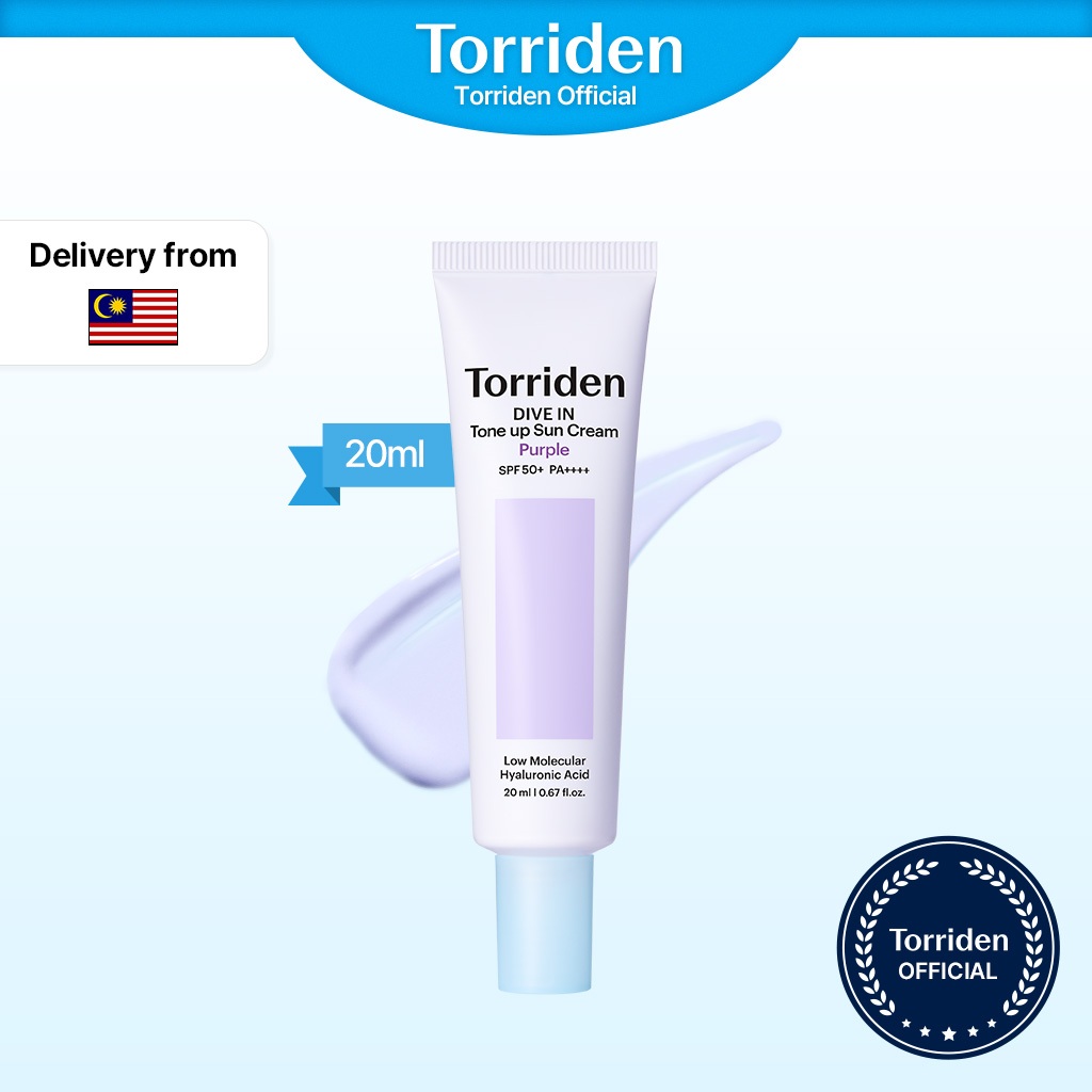 [Torriden Official] Mini Size Trial - DIVE IN Tone up Sunscreen Purple ...