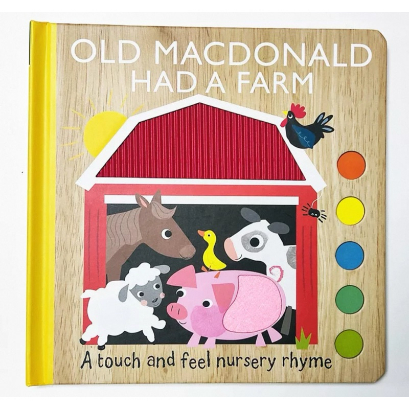 Old Macdonald Had A Farm (Touch and Feel Nursery Rhyme Board Book ...