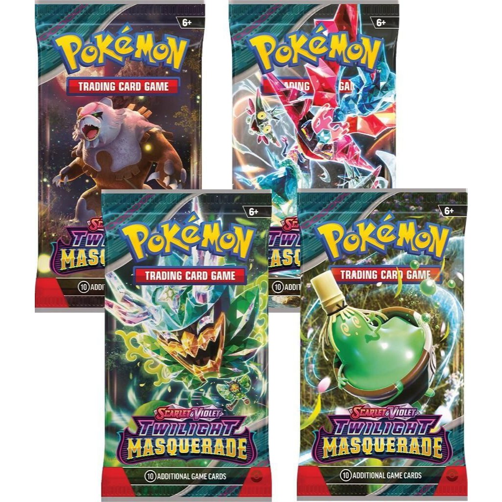 Pokemon TCG : SV06 Twilight Masquerade Booster Packs and Booster Box ...