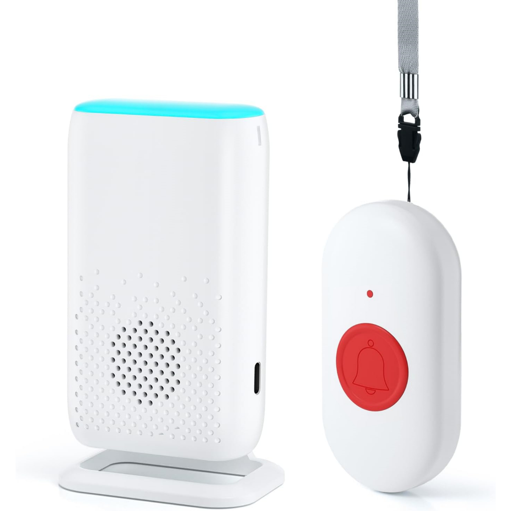 Wireless Emergency Call Button Smart Pager Elderly Disabled Patient ...