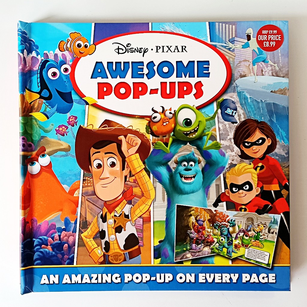 Disney Pixar Awesome Pop-Ups - Hardcover - children bedtime story book ...