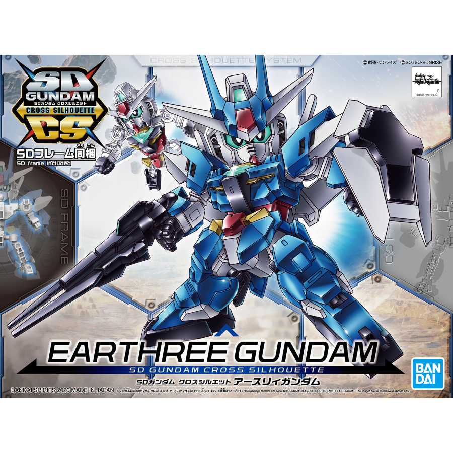 Bandai SD CS Gunpla SDCS Cross Silhouette Earthtree Gundam | Shopee ...